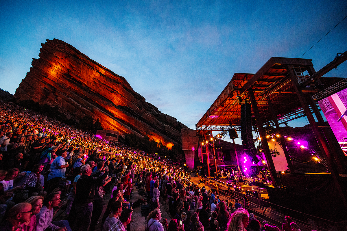 Red Rocks Amphitheatre Colorado Logo
