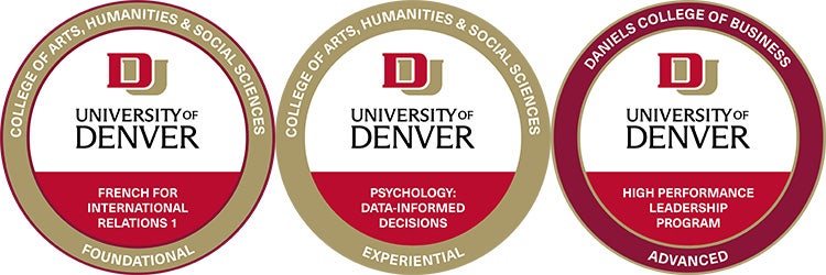 Micro-credentials and Badges | University of Denver